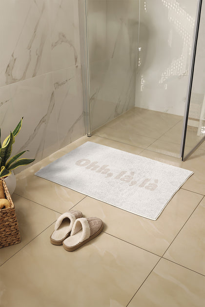 Ohh La La Chai Bath Mat: stylish, simple design | Teppana – Teppana UK