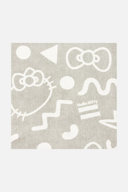 Hello Kitty Comic Natural Rug: Playful Pattern in Beige | Teppana ...
